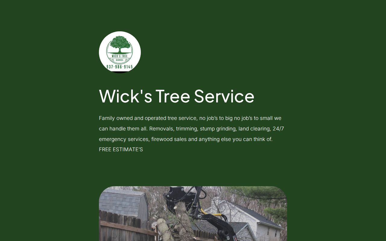 Wick's Tree Service
